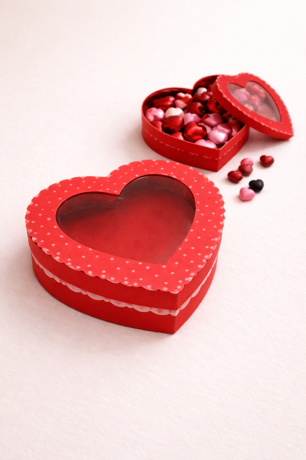 Cajita Corazón Decorada Para San Valentín Archivo Gratis Para Cameo