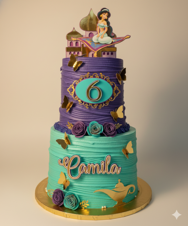 Topper princesa Jazmín Palacio Personalizable para Cameo GRATIS ...